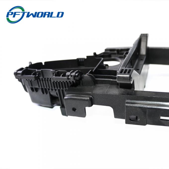 Processing precision injection molded handle parts