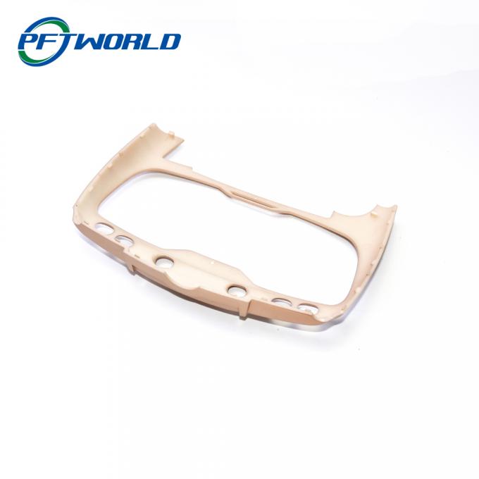 Injection Molding Parts, Precision ABS Panel, Rose Gold Color