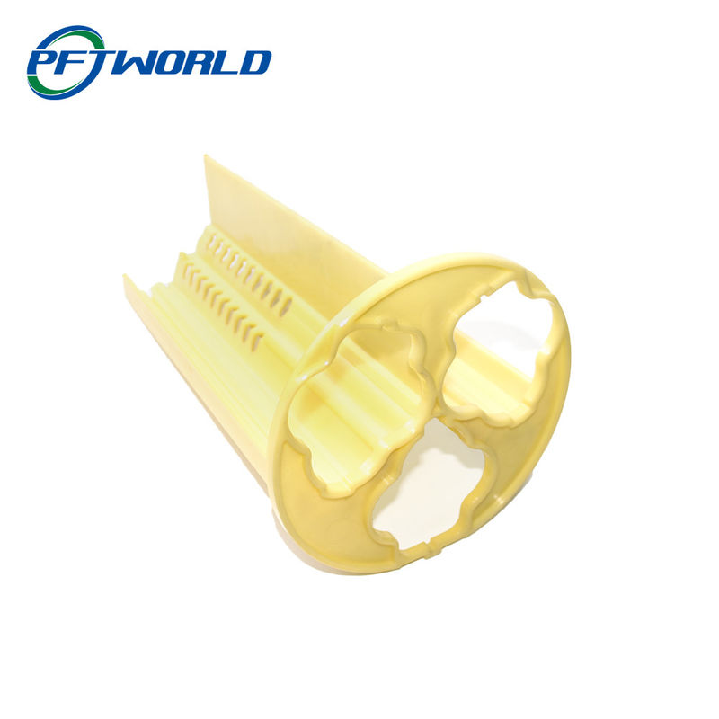 Injection Molding Parts, Precision ABS Components, Yellow Parts