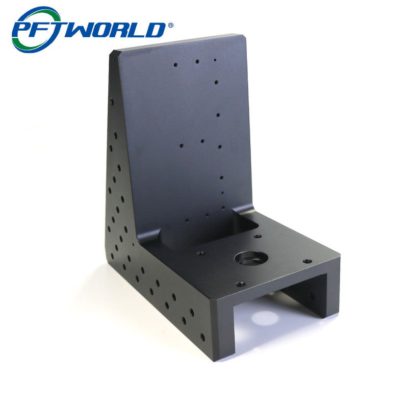 Black Customized Sandblasting Anodizing CNC Milling Machining Aluminum ...