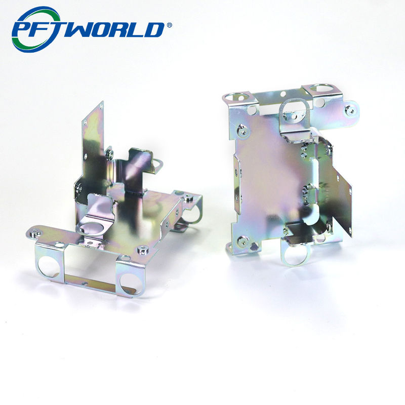 Custom CNC Machining Colorful Zinc plating Steel Welding Bending Sheet Metal