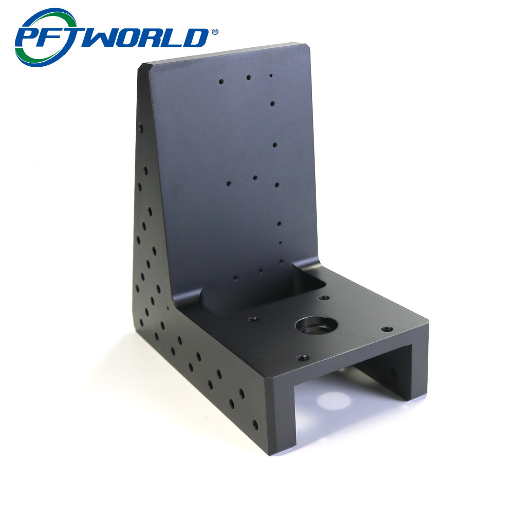 Black Customized Sandblasting Anodizing CNC Milling Machining Aluminum ...