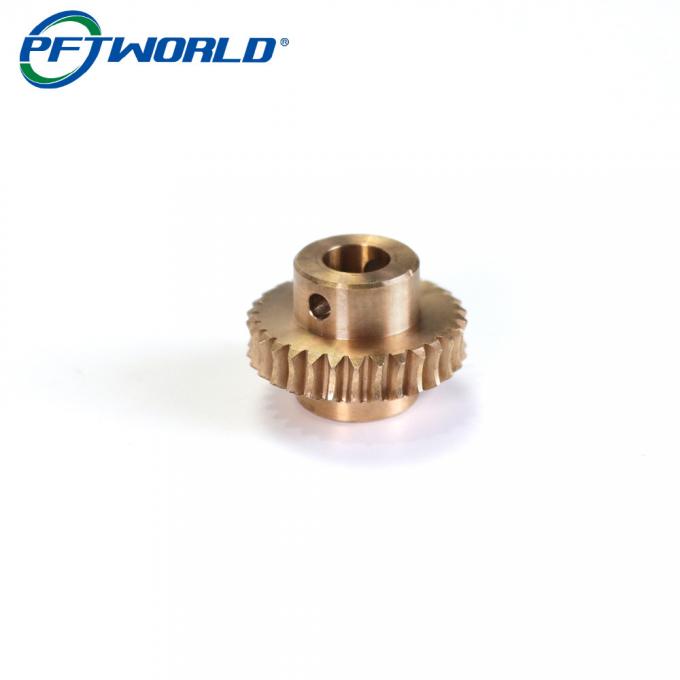 Custom Machined Brass Turned Nut and Bolt Assemblies